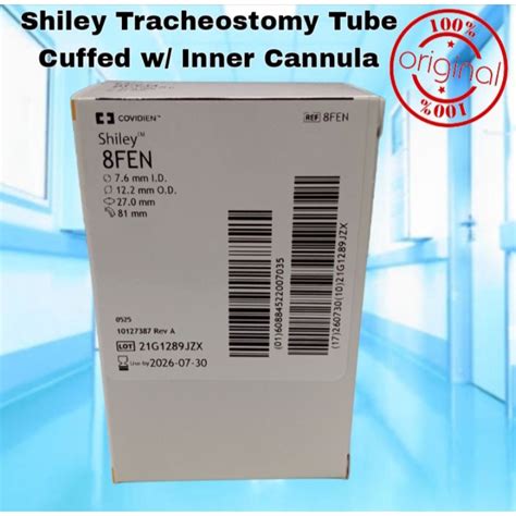 Shiley 6fen8fen Tracheostomy Tube Shopee Philippines