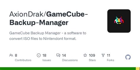 GitHub AxionDrak GameCube Backup Manager GameCube Backup Manager A