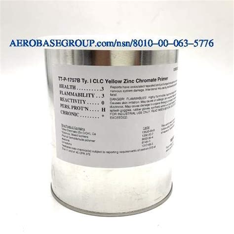 Nsn 8010 00 063 5776 Primer Coating Aerobase Group Inc