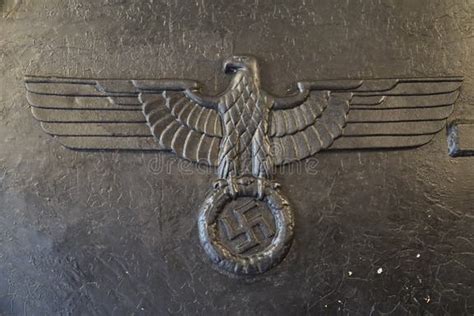 Nazi Germany Eagle With Swastika At Nobel Dynamite Factory Molke Museum Iii Editorial Image