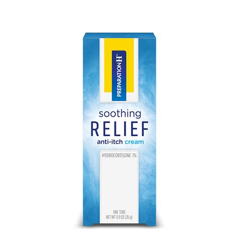Soothing Relief Anti Itch Cream Preparation H
