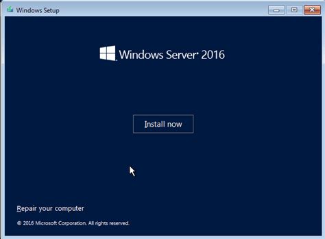 Reset Password Windows Server 2016