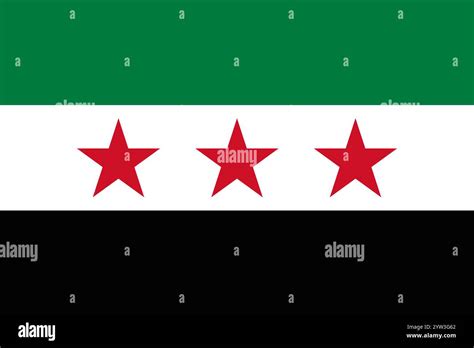 Syrian Revolution Flag Vector Image Stock Vector Image And Art Alamy