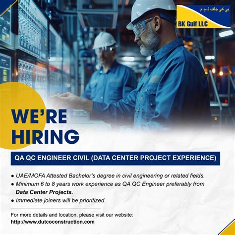 Jobsuae Wearehiring Qaqcjobs Engineerjobs Constructionjobs Bkgulfllc Tauheed Ul Hassan