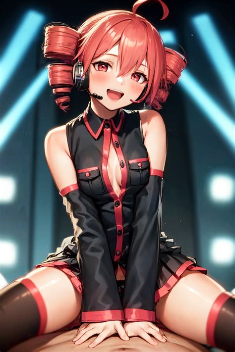 Kasane Teto Utau Generated By Galawave Aibooru