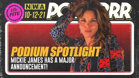 Mickie James To Make A Major Announcement On 10 12 Nwa Powerrr
