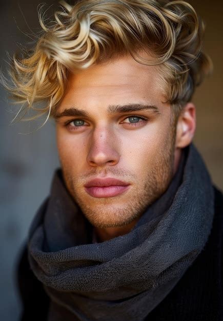 Blonde Hair Blue Eyes Men