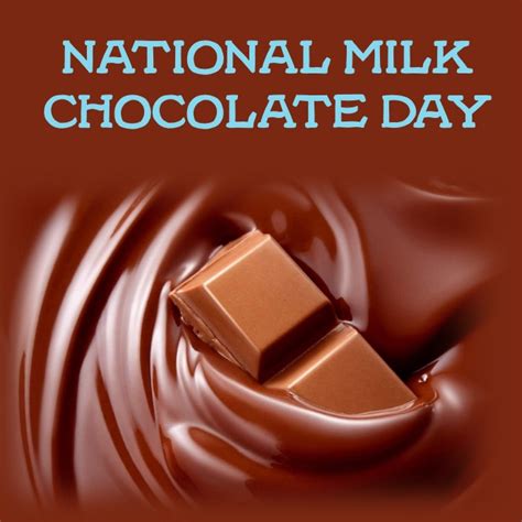 National Milk Chocolate Day Template Postermywall