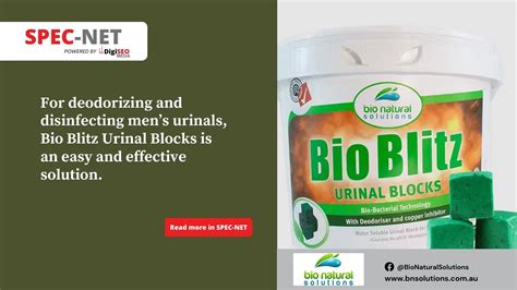 Urinal Blocks Urinal Disinfectant For Smell Control By Bio Natural