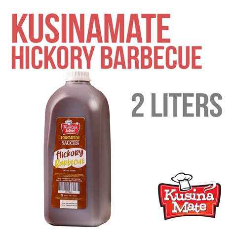 Kusinamate Hickory Bbq Sauce 2l Negosyonow