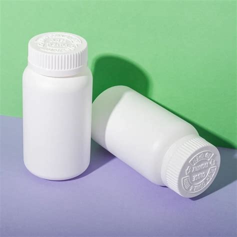 White Hdpe Plastic 170cc Packer Bottle For Supplement Ukpack