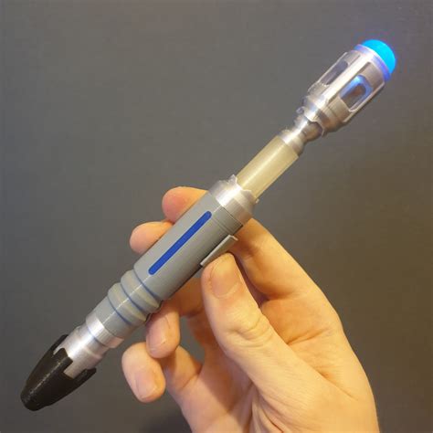 10th Doctors Sonic Screwdriver 3d Printed Prop Replica Etsy