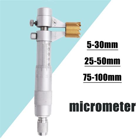 Stainless Steel Internal Measuring Micrometer Vern Vicedeal