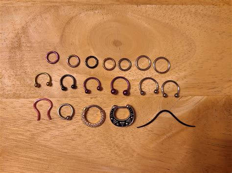 My Current Septum Collection Scrolller
