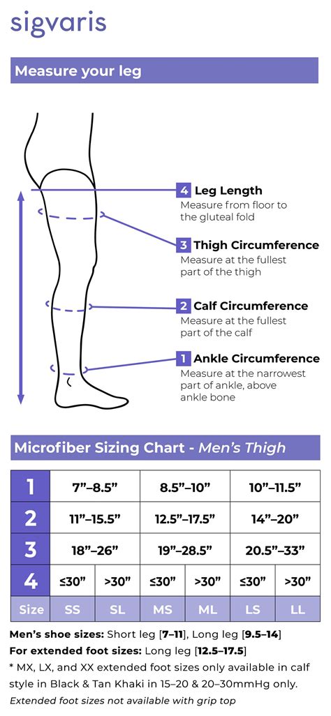 Mens Style Microfiber Thigh High Shop Sigvaris