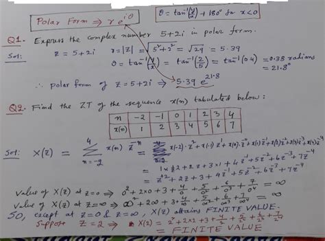z transform signals and systems engineerstutor