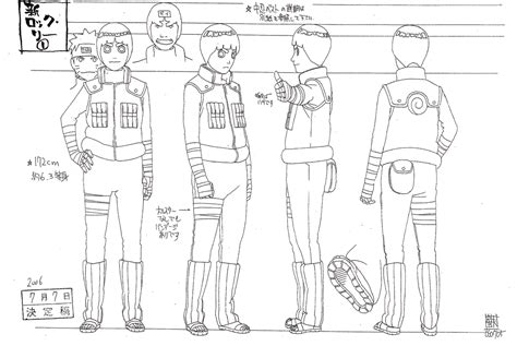Naruto Expo Model Sheet Ou Settei Naruto 1