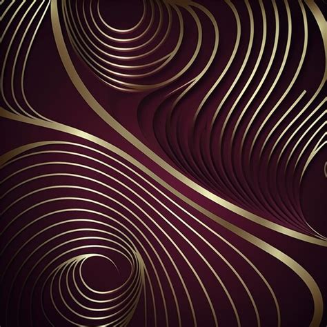 Premium Photo Luxury Background With Burgundy Line Pattern Ai