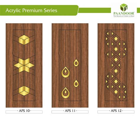 Acrylic Premium Doors Wooden 25mm To 55mm At ₹ 170sq Ft In Gondal
