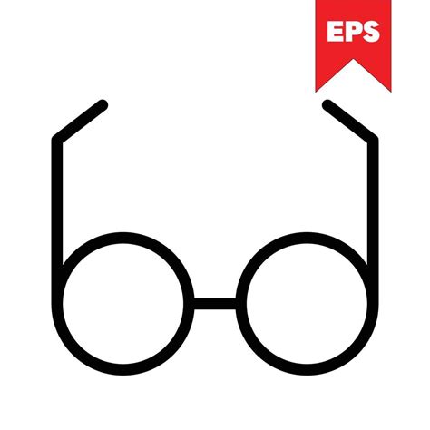 Eyeglass Icon Design 21814858 Vector Art At Vecteezy