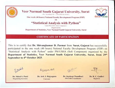 Python Statistics Dataanalysis Facultydevelopment Learningneverstops Vnsgu