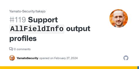 Support Allfieldinfo Output Profiles Issue Yamato Security Takajo Github