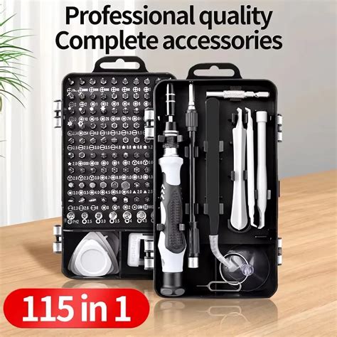 115 In 1 Precision Screwdriver Set Toma Home
