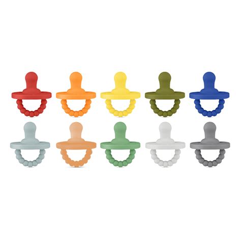 Cutie Pat Flat 0m Pacifier Teether Value 10 Packs Ryan And Rose