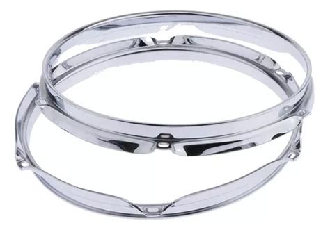 Aro De Tambor 10 6 Furos Cromado Vintage Tom Tambor Aro Frete Grátis
