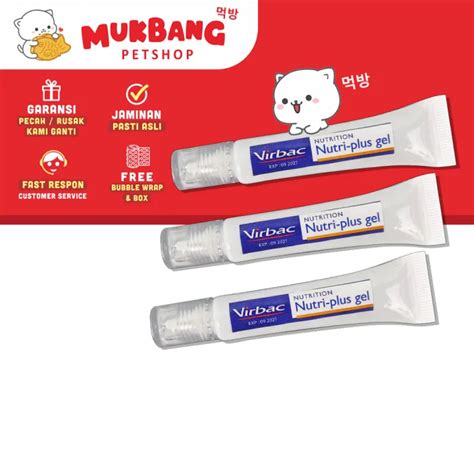 Nutriplus Gel Kemasan Kecil Nutri Plus Gel Vitamin Kucing 15gr