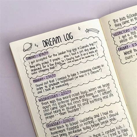 How To Set Up A Dream Journal At Brent Vangundy Blog