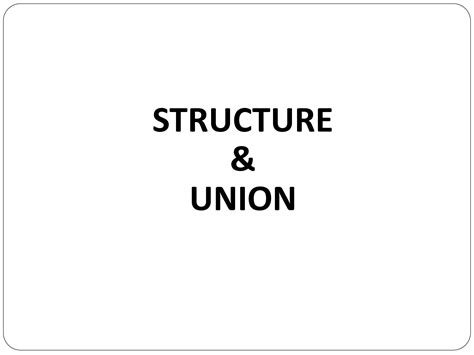 SOLUTION 17 Structure And Union In C Studypool