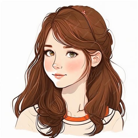 Premium Ai Image Teenage Girl Cute Girl Drawing