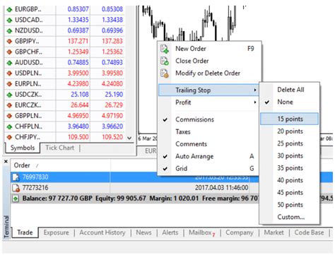 Trailing Stop Loss Order Strategies Explained 2025