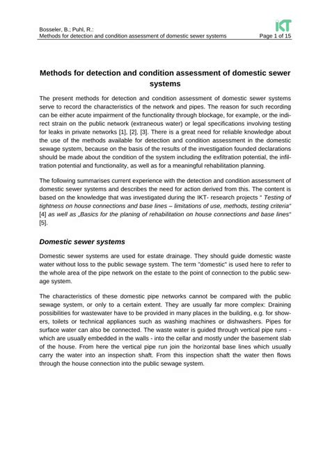 Pdf Methods For Detection And Condition Assessment Of … For Detection And Condition Assessment