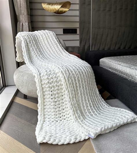 Chenille Throw Blanket