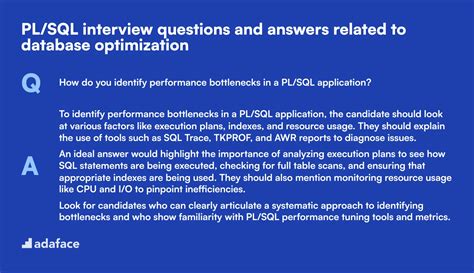 50 Plsql Interview Questions Adaface