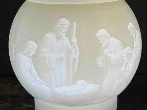 Lighted Nativity Lithophane Christmas Ornament By Kimaul Makerworld Download Free 3d Models