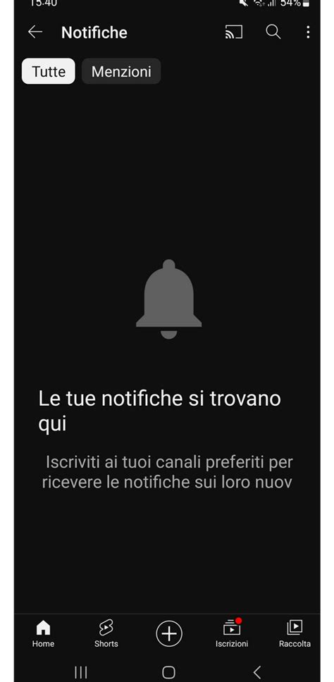Youtube Bug No Notifications In The Notification Tab Ryoutube