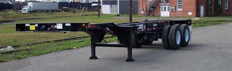 20 40 Foot Tandem Axle City Chassis