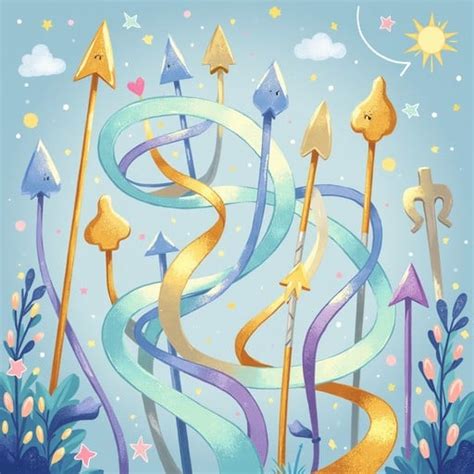Free Magical Arrow Spiral Image Arrows Whimsical Magical Download