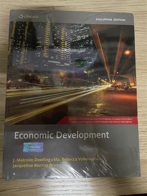 Sealed Cengage Economic Development Book Hobbies And Toys Books