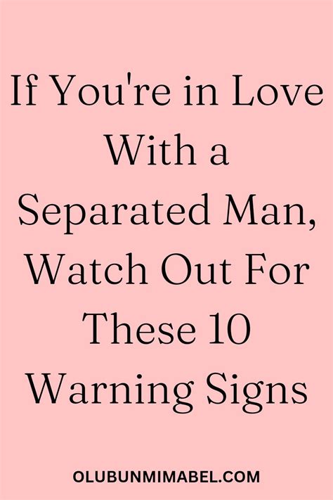 Dating A Separated Man Red Flags 10 Warning Signals Not To Ignore