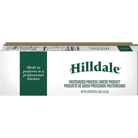 Hilldale® American Cheese Product Loaf White Land Olakes Foodservice