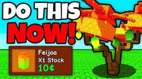 How To Get The New Feijoa Seed On Grow A Garden Roblox Youtube