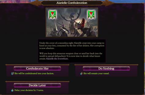 Slaanesh Expanded Corruption And Confederation Mods Loverslab