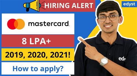 Mastercard Jobs Hiring Alert Edyst Youtube