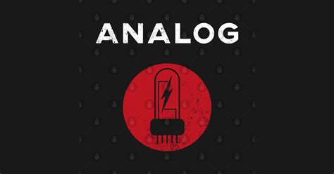 Analog Analog T Shirt Teepublic