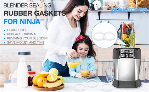 Prokitchen 6pcs Blender Seal Ring Replacement For Nutri
