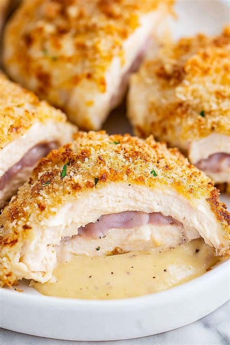 Classic Baked Chicken Cordon Bleu Recipe